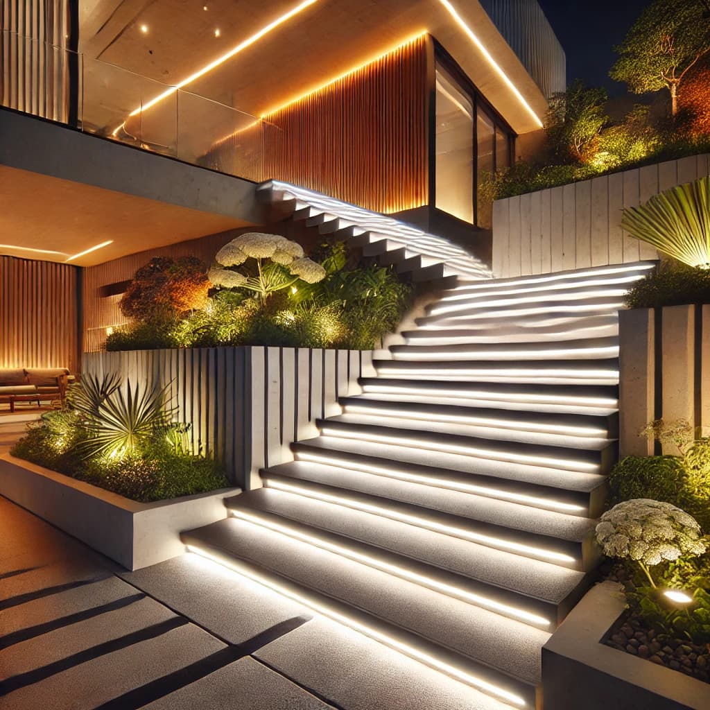 Éclairage LED sur mesure pour escaliers - L'atelier LED : fabriquant d ...